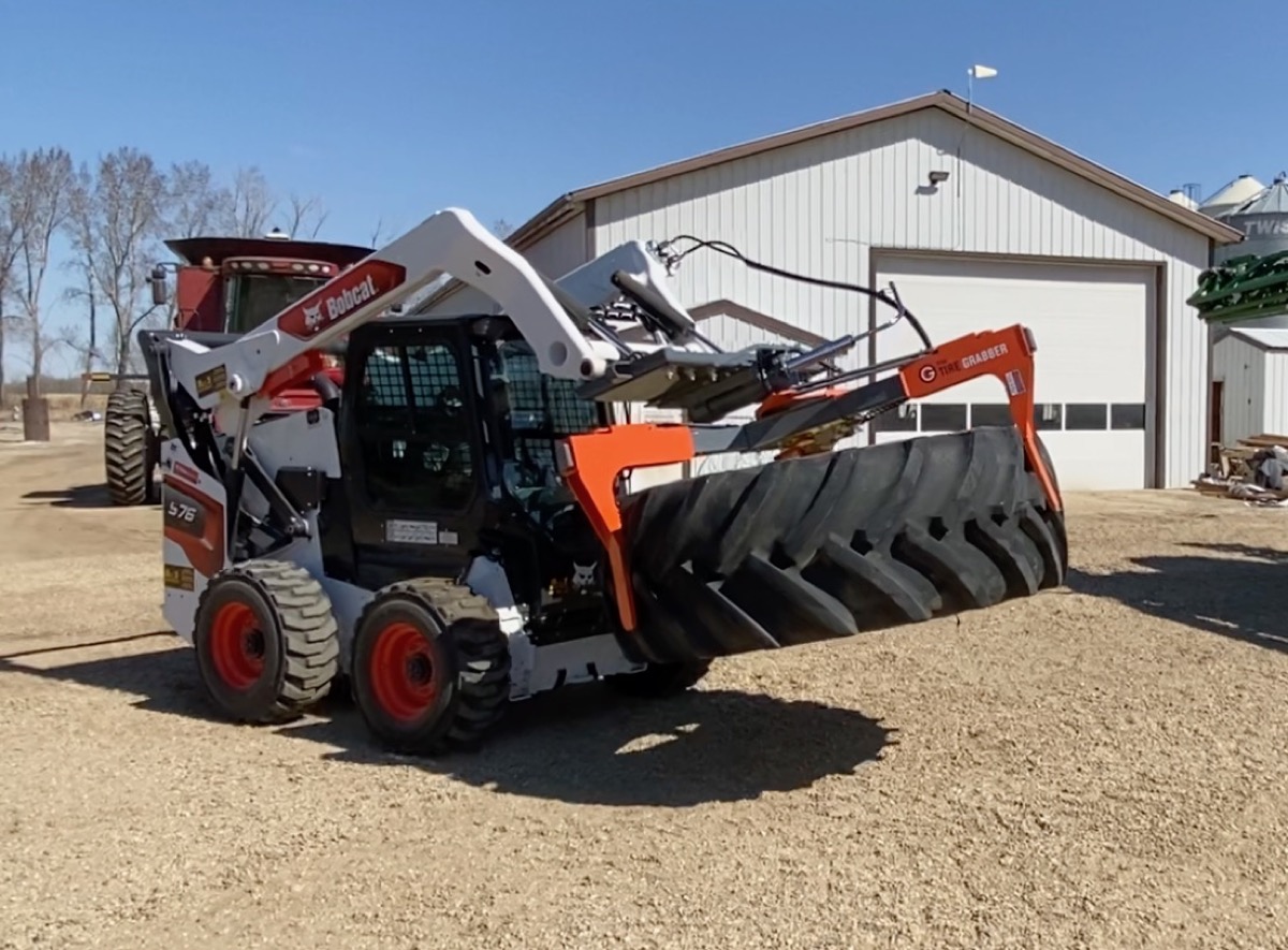 Products | The TireGrabber large tire manipulator | heavy duty ...