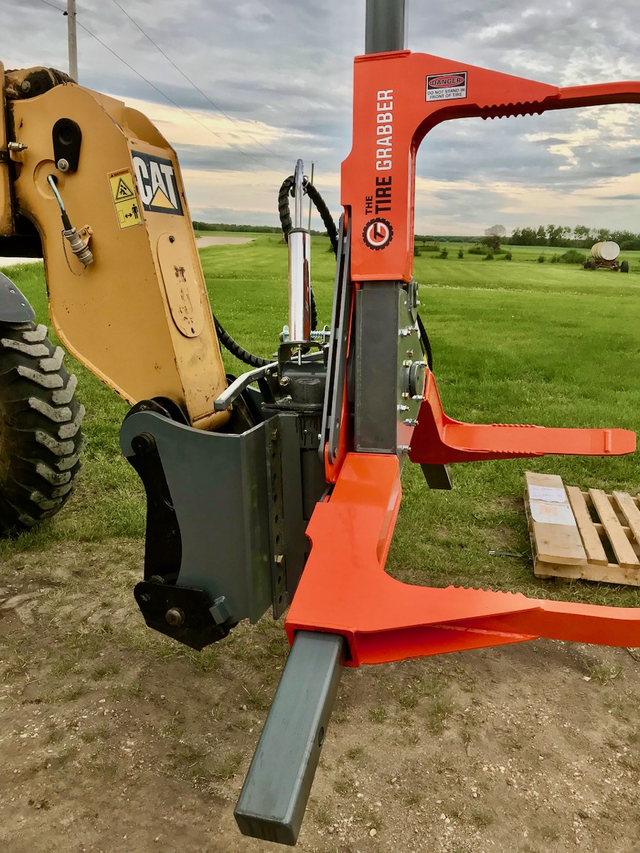 Products | The TireGrabber large tire manipulator | heavy duty ...